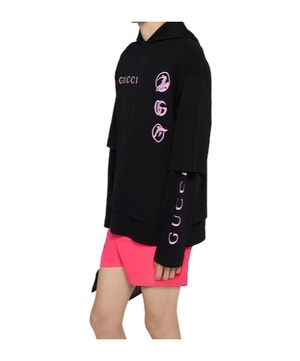Gucci Printed Cotton Jersey Long-sleeve T-shirt