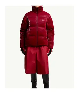 Moncler X A$ap Rocky Throttle Reversible Down Jacket - Deep Red