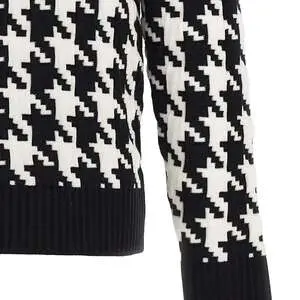 Thom Browne Houndstooth Jacquard Pullover