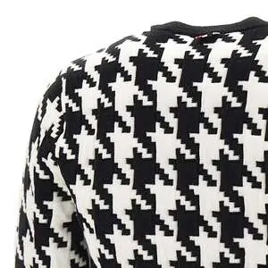 Thom Browne Houndstooth Jacquard Pullover
