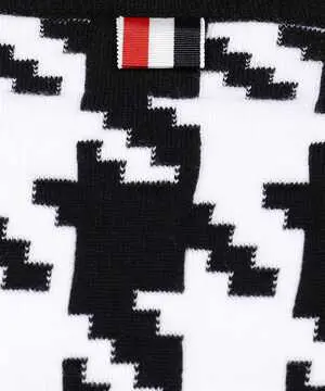 Thom Browne Houndstooth Jacquard Pullover