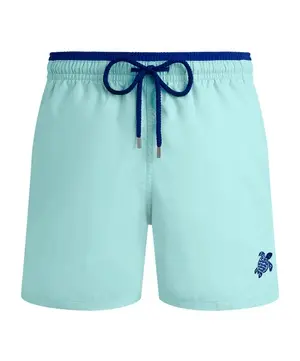 Vilebrequin Elastic Waist Swimming Trunks - Blue Note /blue