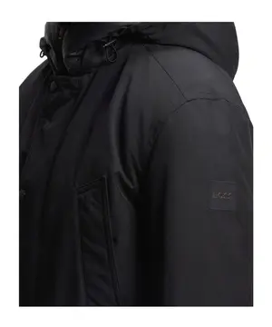 Hugo Boss Logo Patch Hooded Jacket