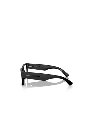 Prada Rectangular Frame Glasses - Black