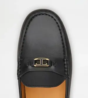 TOD'S Oval-t Loafers With Decorative Clasp