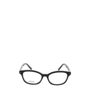 Dior Rectangular Frame Glasses - White