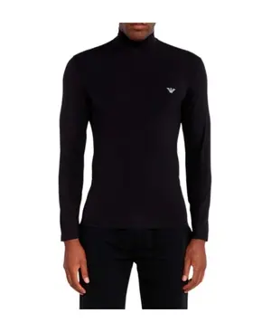 Emporio Armani High-necked Long-sleeved T-shirt