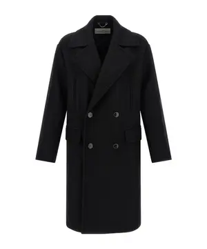 Dries Van Noten Racos Long Coat - Black