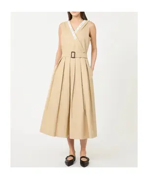 Max Mara Sleeveless Midi Dress