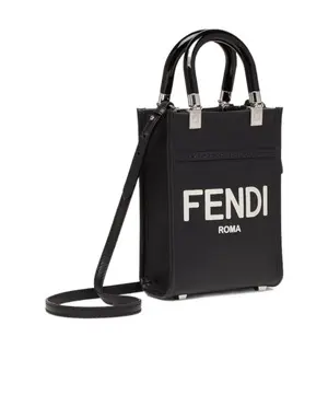 Fendi Sunshine Mini Shopper Tote Bag