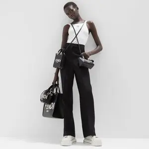 Fendi Sunshine Mini Shopper Tote Bag