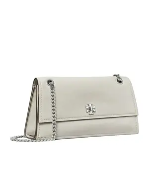 Tory Burch Mini Kira Chain Shoulder Bag - Dove Gray