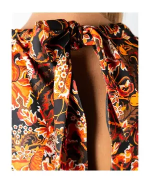 Dries Van Noten Sleeveless Floral Maxi Dress