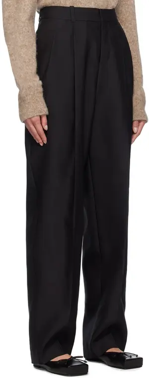Jacquemus Tapered Trousers With Belt Loops And Pleats