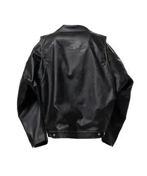 Mihara Yasuhiro Combined Vest Coating Jacket - Black