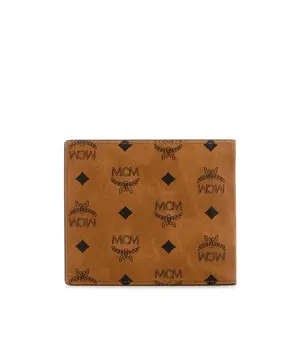 Mcm Monogram Printed Bi-fold Wallet
