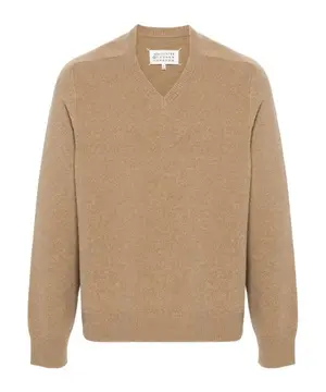 Maison Margiela V Neck Sweaters For Men