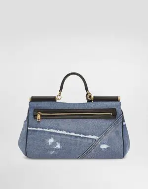 Dolce & Gabbana Embellished Denim Tote Bag - Multicolor