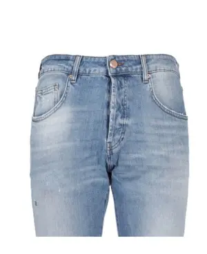 DON THE FULLER Milano Slim-fit Distressed Jeans