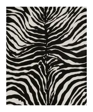 Dolce & Gabbana Dolce Gabbana Zebra Printed Blanket