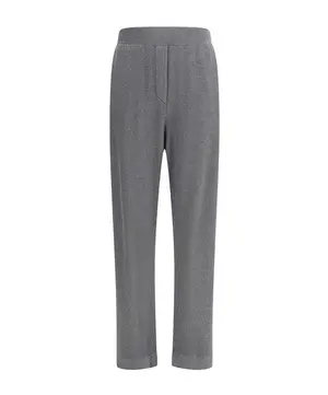 Brunello Cucinelli Elasticated Waist Ribbed Trousers