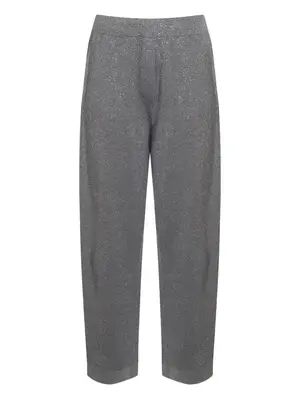 Brunello Cucinelli Elasticated Waist Ribbed Trousers