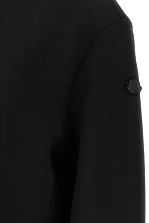 Moncler Crewneck Sweatshirt With Stand-up Collar