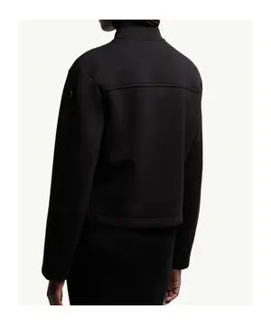 Moncler Crewneck Sweatshirt With Stand-up Collar