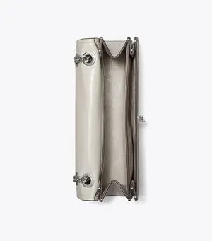 Tory Burch Kira Turnlock Shoulder Bag - Dove-grey