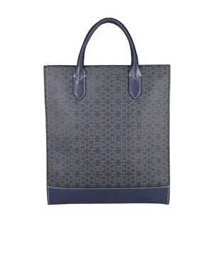 Bally Logo Printed Tote Bag - Gray