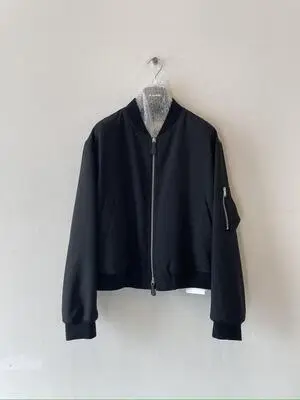 JIL SANDER Padded Bomber Jacket