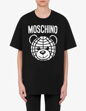 Moschino Bear Print Oversized T-shirt