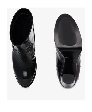 Alexander McQueen Platform Ankle Boots With High Heel