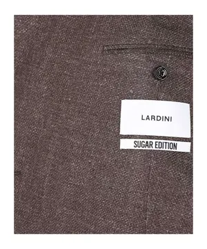 LARDINI Double-breasted Blazer - Black