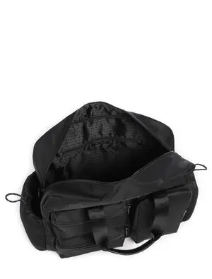 Armani Exchange Double-handled Shoulder Bag With Detachable Strap