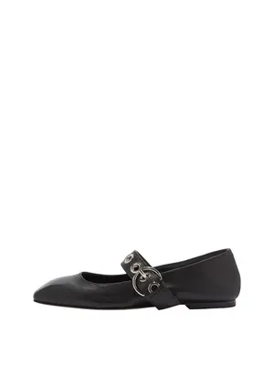 Aeyde Metal Flats For Women