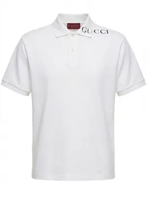 Gucci Printed Polo Shirt