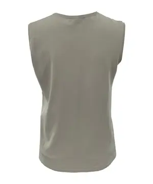 Max Mara Sleeveless Crewneck Top - Gray