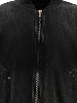 Balenciaga Distressed Bomber Jacket