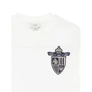 Fendi Logo Patch T-shirt