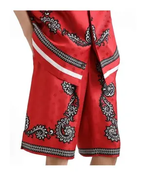 Dolce & Gabbana Printed Bandana Motif Bermuda Shorts