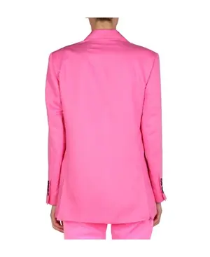 MSGM Single Breasted Long Sleeved Blazer
