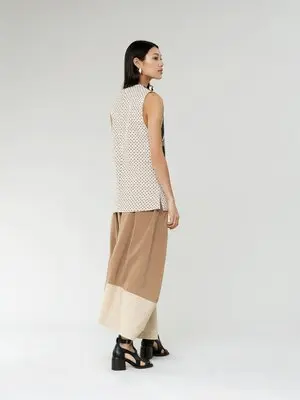 Chloé Sleeveless Round Neck Blouse
