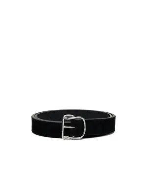 TOTEME Buckle Detailed Belt - Black