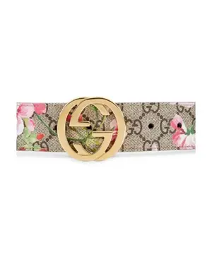 Gucci Gg Blooms Flower Belt