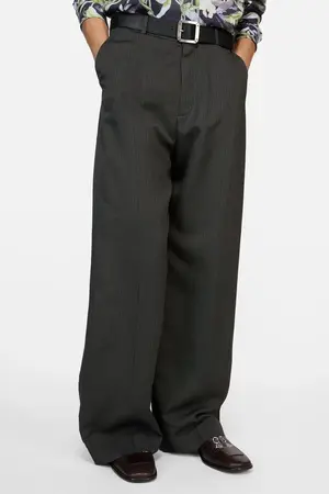 Acne Studios Tailored Herringbone Trousers