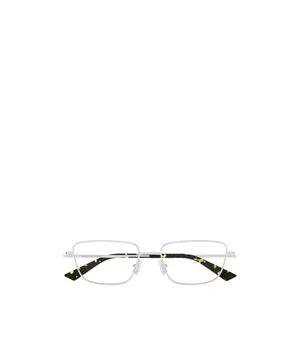 Bottega Veneta Square Frame Eyeglasses - White