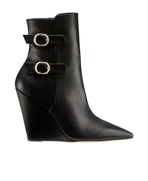 STUART WEITZMAN Pointed Toe Wedge Boots