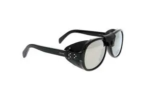 Celine Logo Embellished Aviator Sunglasses