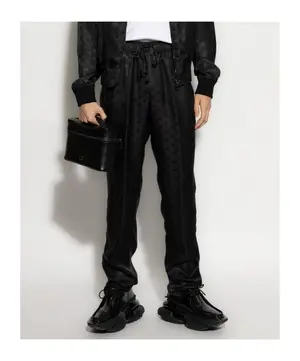 Dolce & Gabbana Monogram Jacquard Trousers